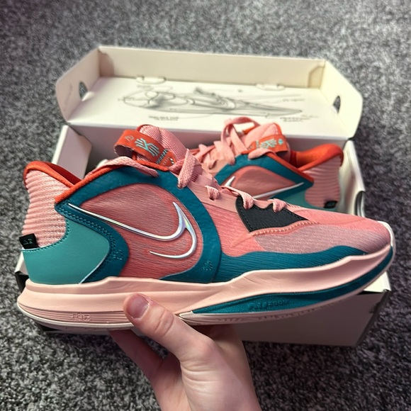 Nike | Shoes | Mens Pink Kyrie Low 5s | Poshmark